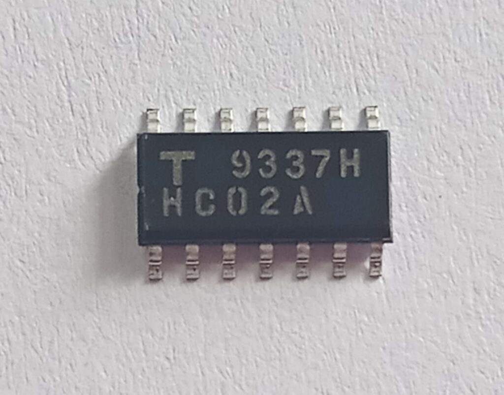 74HC02 SMD - TC74HC02AFN - New Teck